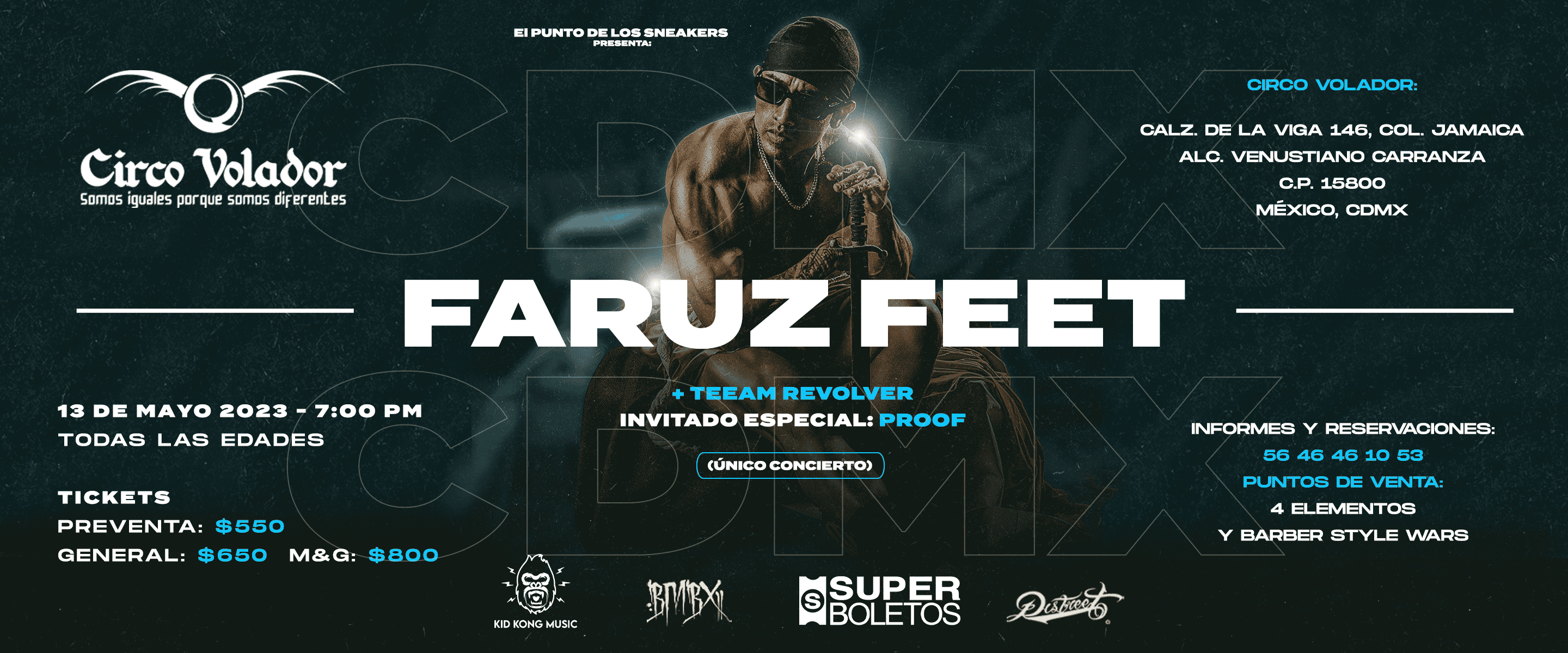 FARUZ FEET BY EL PUNTO DE LOS SNEAKERS
