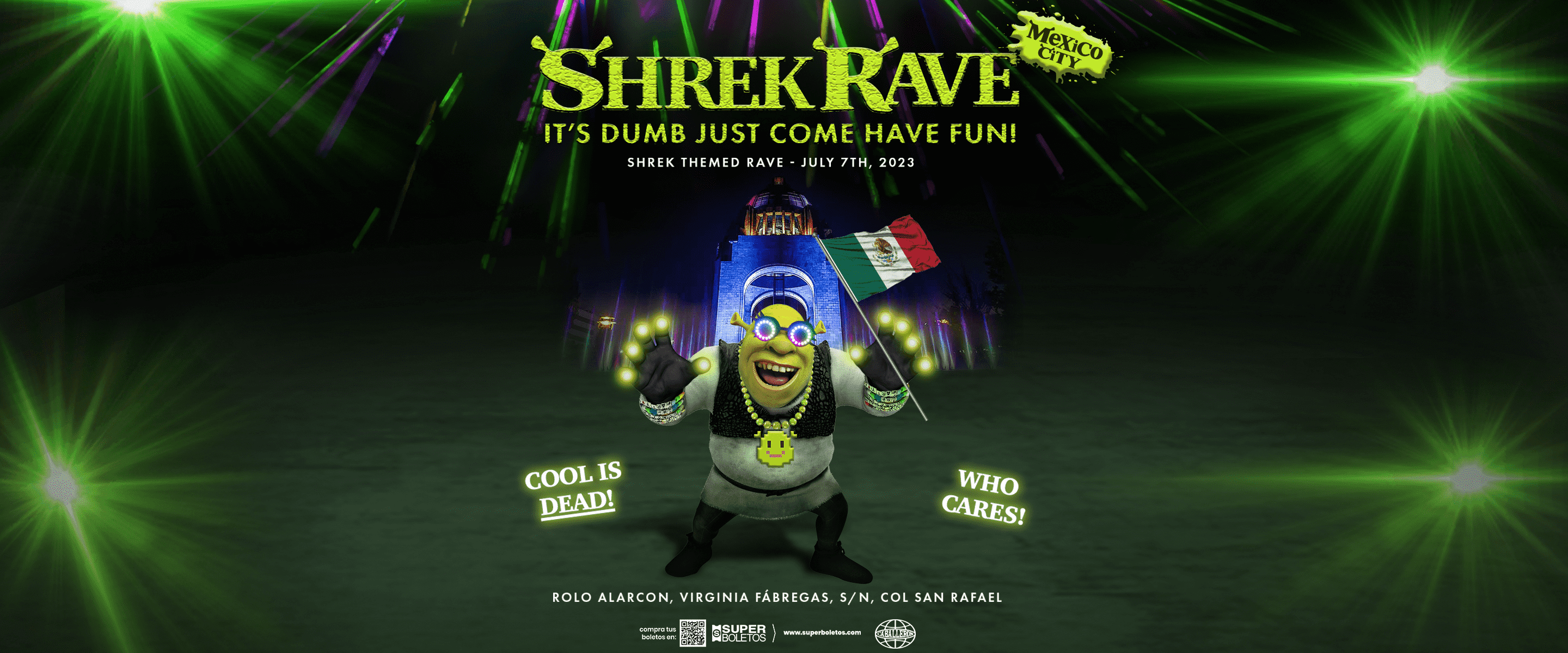 SHREK RAVE CDMX