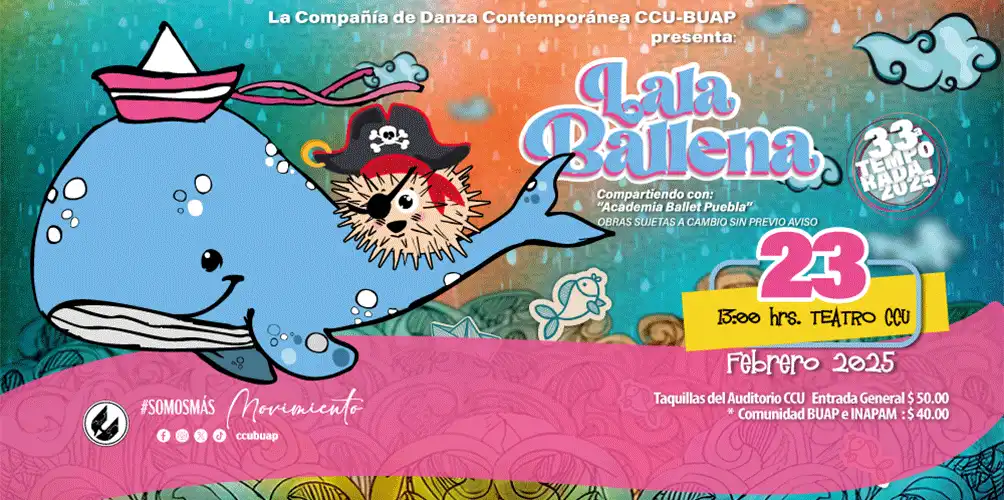 CODACO CCU - BUAP PRESENTA: LALA BALLENA