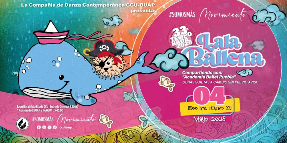 CODACO CCU - BUAP PRESENTA: LALA BALLENA