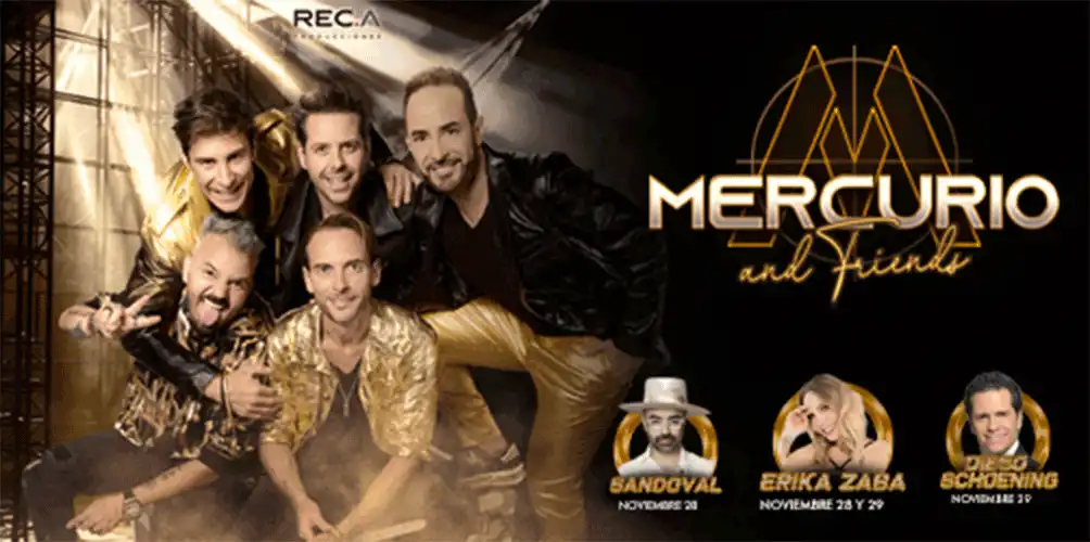 MERCURIO AND FRIENDS EN CONCIERTO
