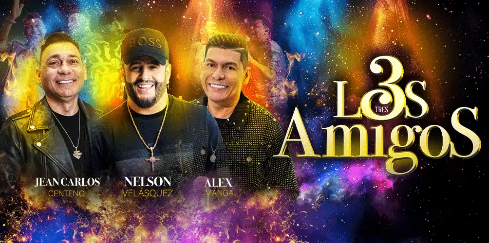 LOS 3 AMIGOS: NELSON VELÁZQUEZ-JEAN CARLO CENTENO-ALEX MANGA