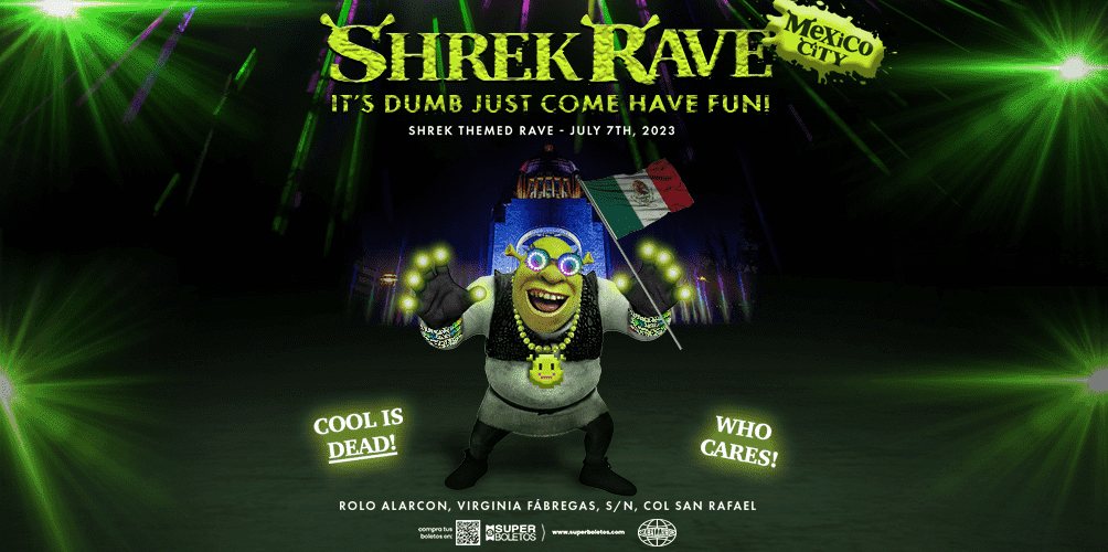 SHREK RAVE CDMX